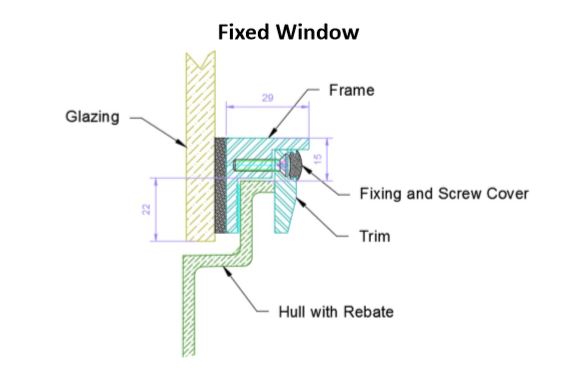 Hidden Frame - SEAGLAZE MARINE